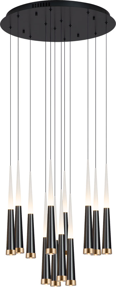 PageOne PP121498-SDG/BC Comet Modern Satin Dark Gray / Brushed ...