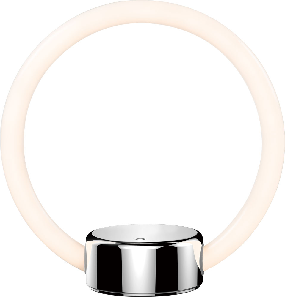 PageOne PT040042-CM Orbit Contemporary Chrome LED Accent Table Lighting ...