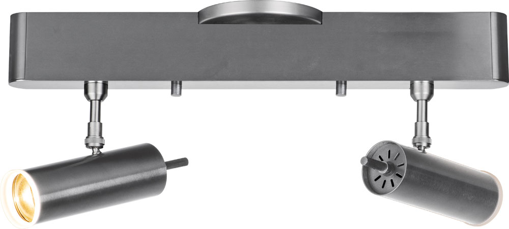 PageOne PW131275-SN Focus Contemporary Satin Nickel LED 2-Light ...