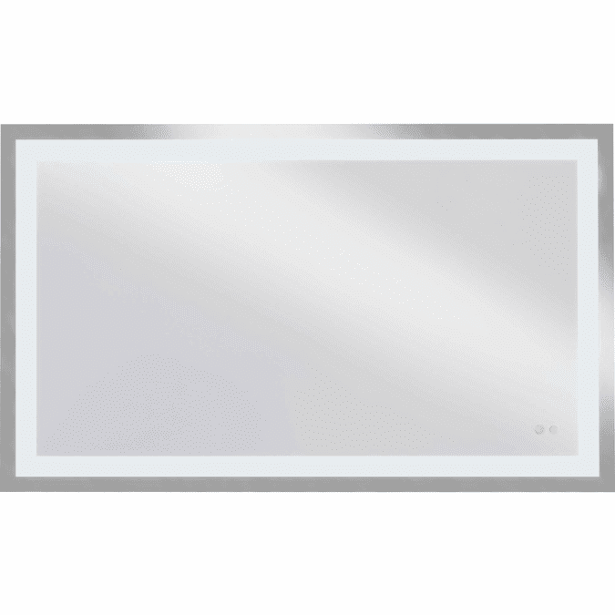 Progress Lighting P300492-030-CS Captarent Modern White LED Wall Mirror ...