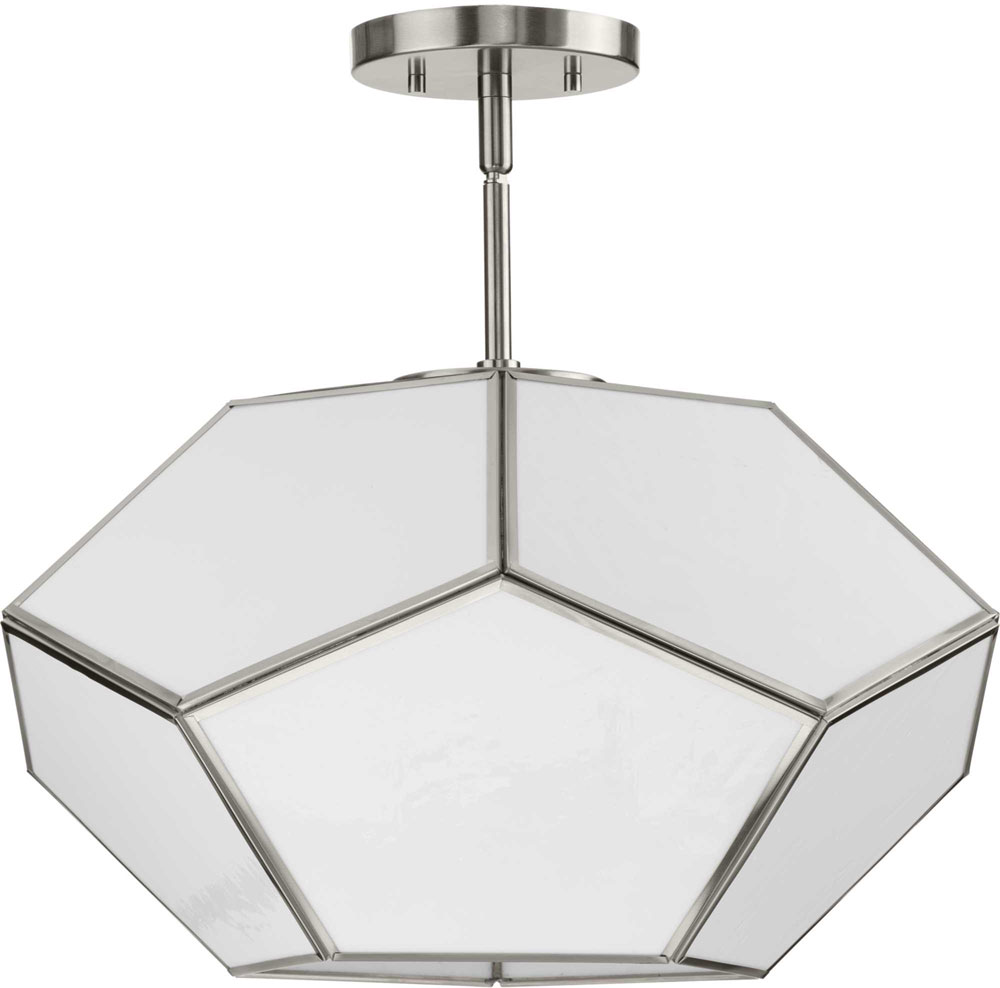 Progress Lighting P350261-009 Latham Contemporary Brushed Nickel ...