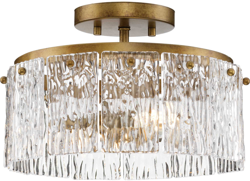 Progress Lighting P350268-204 Chevall Modern Gold Ombre Ceiling ...