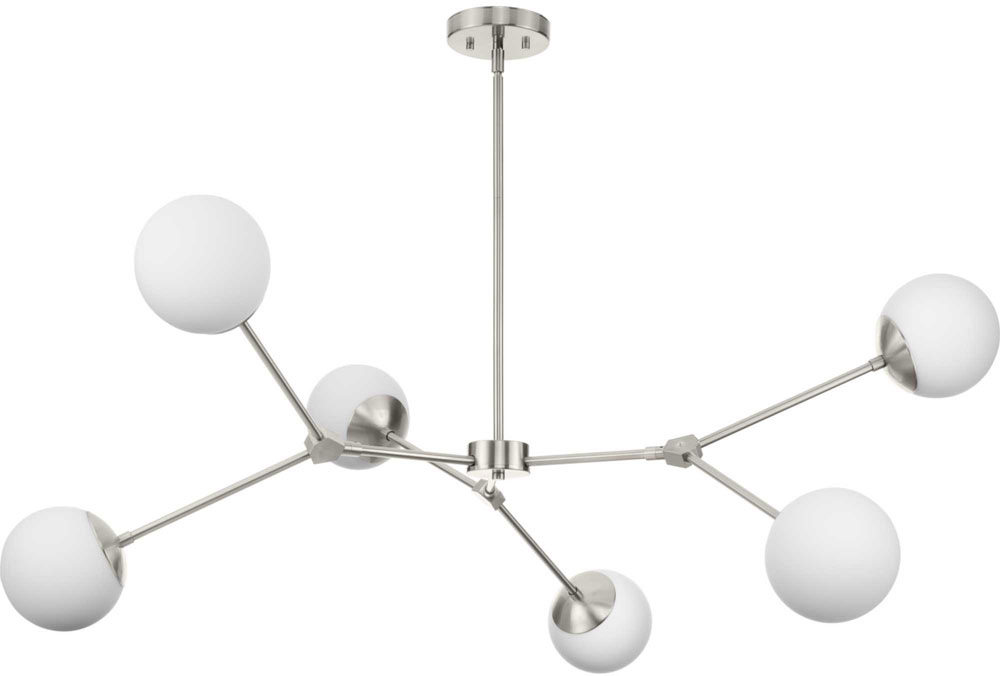 Progress Lighting P400378-009 Haas Contemporary Brushed Nickel ...