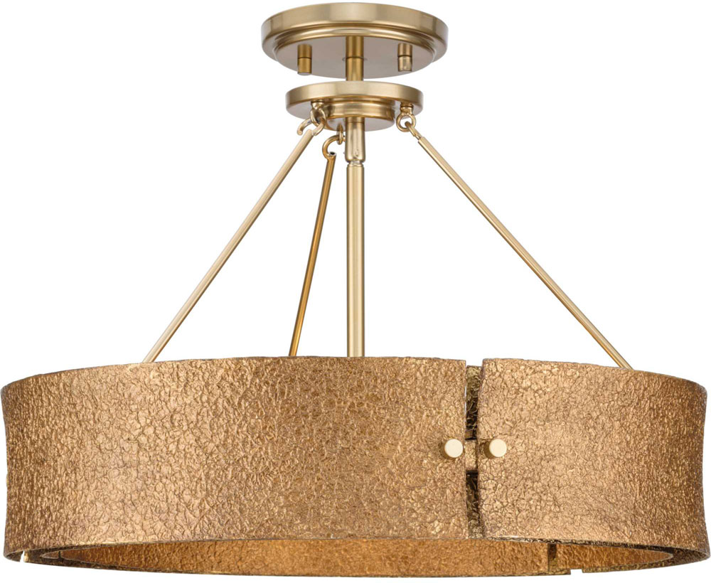 Progress Lighting P500437-205 Lusail Modern Soft Gold Hanging Lamp ...