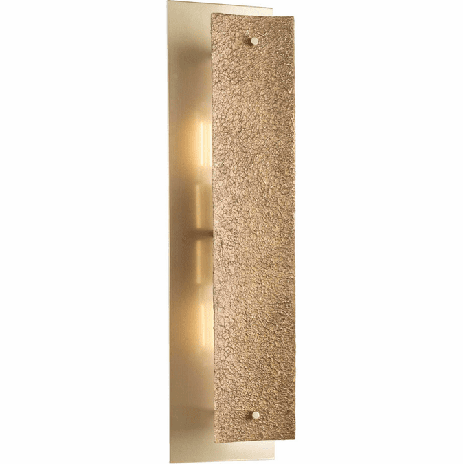 Progress Lighting P710122-205 Lusail Contemporary Soft Gold Wall Sconce ...
