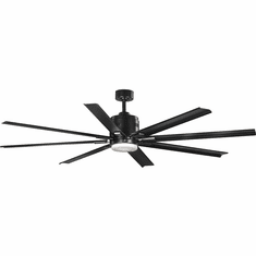 Progress P2550-0930K Vast Brushed Nickel LED 72" Home Ceiling Fan - PRO ...