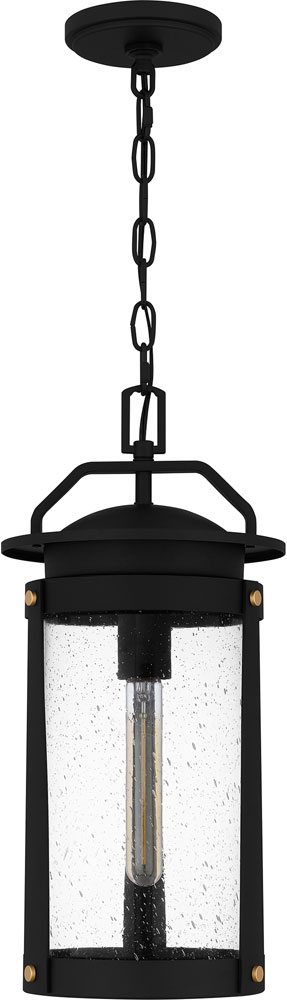 Quoizel CLI1909EK Clifton Modern Earth Black Outdoor Drop Ceiling Light ...