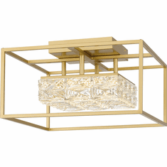 Quoizel PCDZ136SGD Dazzle Soft Gold LED Island Lighting - QUO-PCDZ136SGD