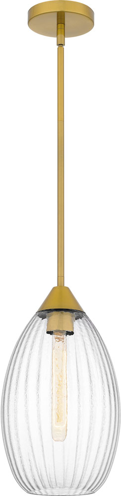 Quoizel QPP6756BRG Piccolo Modern Brushed Gold Mini Hanging Light - QUO ...