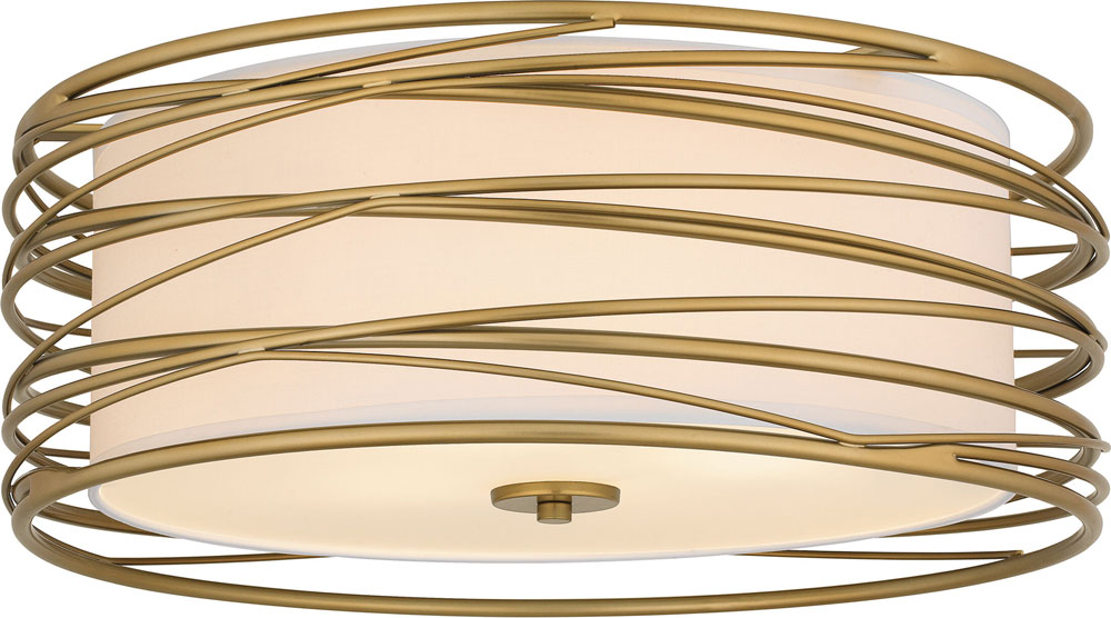 Quoizel SPL1720LG Spiral Modern Light Gold Overhead Lighting - QUO ...