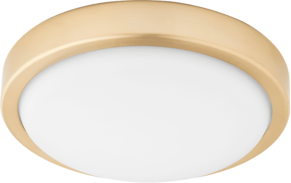 Quorum 1012-980 1015 LED Light Kits Aged Brass LED Ceiling Fan Light ...