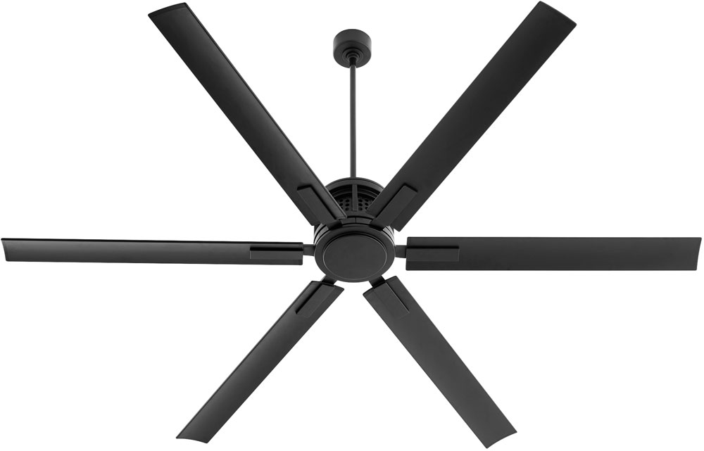 Quorum 10806-59 Zeus Modern Matte Black Outdoor 80" Ceiling Fan - QRM ...