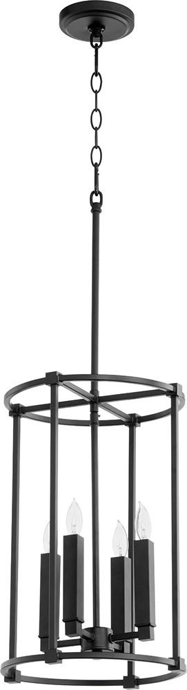 Quorum 686-4-69 Olympus Textured Black 12" Entryway Light Fixture - QRM ...
