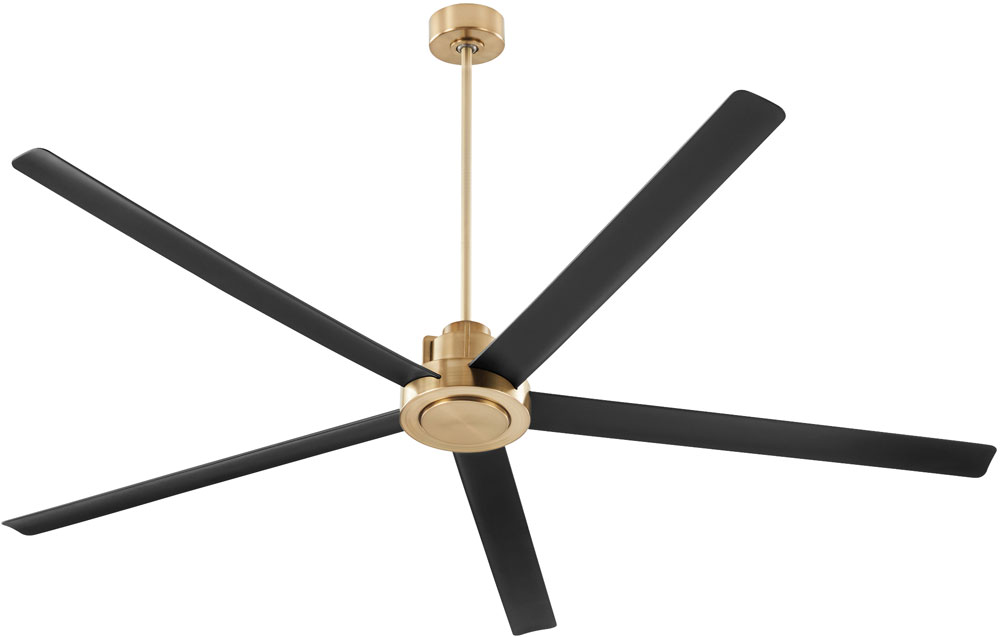 Quorum 80805-8059 Revel Contemporary Aged Brass Home Ceiling Fan - QRM ...