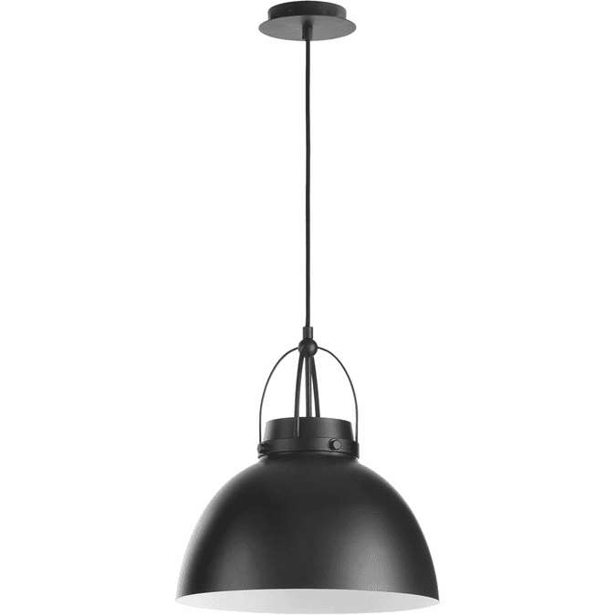 Quorum 823-59 Modern Matte Black Drop Lighting Fixture - QRM-823-59