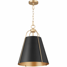 Quorum 861-3-0880 Jamie Modern Studio White w/ Aged Brass Drop Ceiling ...