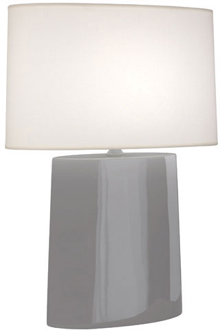 Robert Abbey ST03 Victor Smoky Taupe Glazed Ceramic Table Light - RAB-ST03