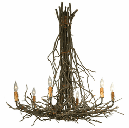 Rustic Lighting - Rustic Hanging Light Fixture - Inexpensive Rustic ...