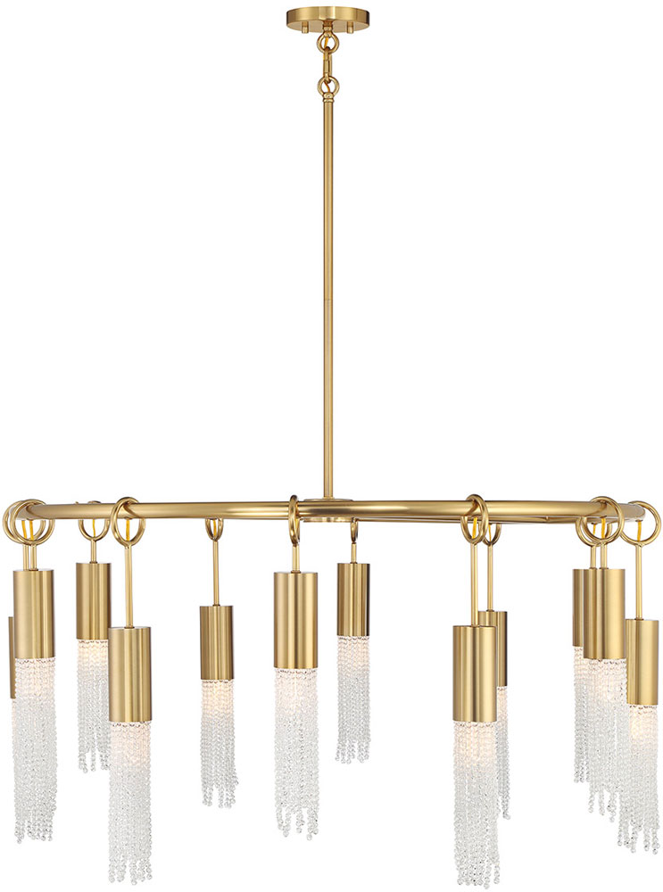 Savoy House 1-1367-12-322 Chelsea Warm Brass Chandelier Light - SVH-1 ...