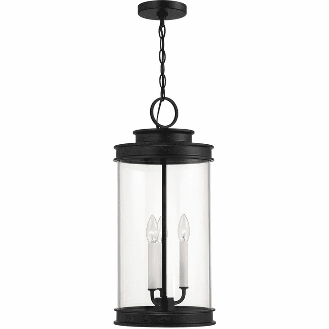 Savoy House 5-901-BK Englewood Modern Matte Black Outdoor Ceiling ...