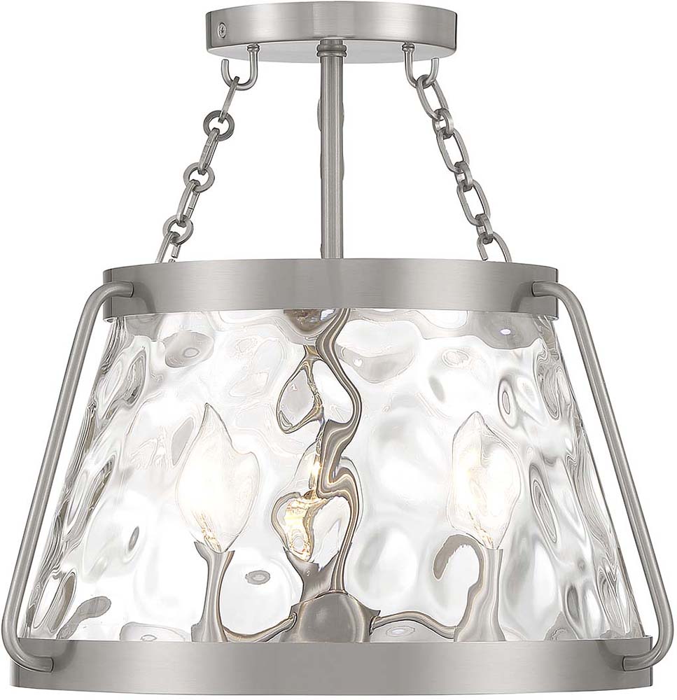 Savoy House 6-1802-3-SN Crawford Contemporary Satin Nickel 2-Light ...