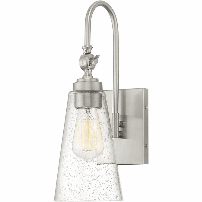 Savoy House 9-108-1-SN York Contemporary Satin Nickel Sconce Lighting ...