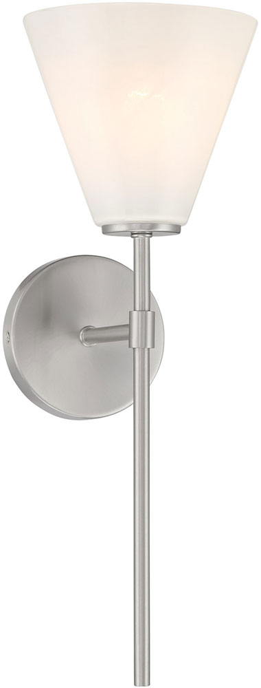 Savoy House 9-4010-1-SN Blair Contemporary Satin Nickel Lighting Wall ...