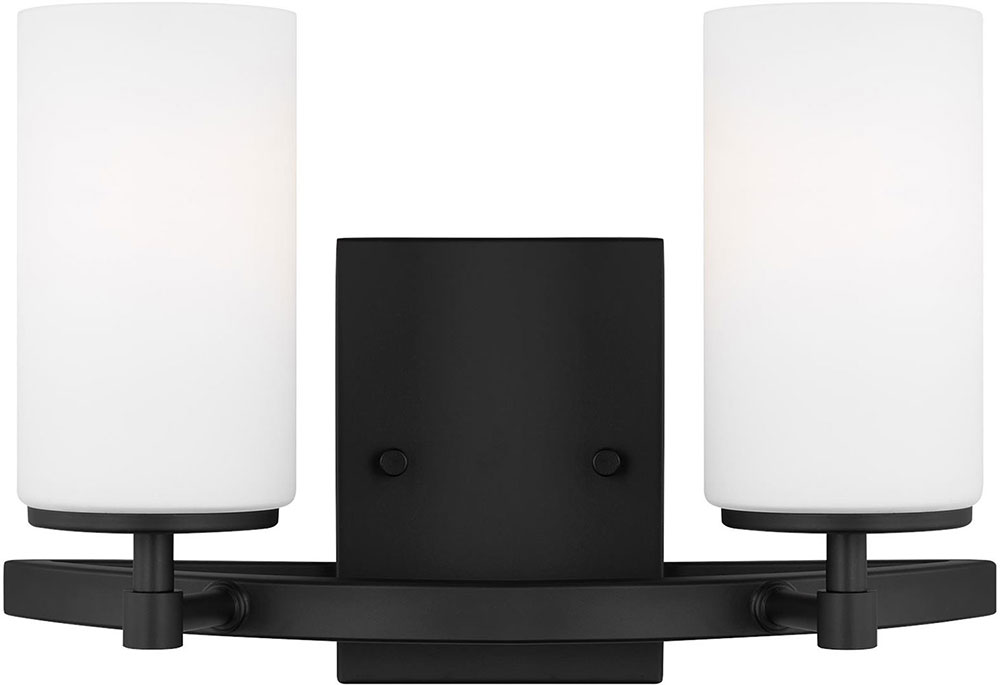 Generation Lighting Lighting 4424602EN3-112 Alturas Midnight Black LED ...