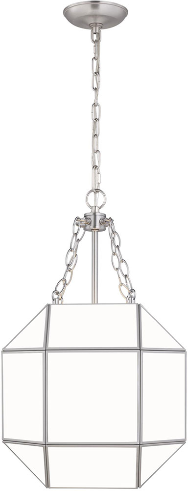 Visual Comfort Studio 5179453-962 Morrison Modern Brushed Nickel 13.5 ...