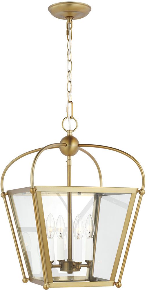 Visual Comfort Studio 5191004EN-848 Charleston Modern Satin Brass LED ...