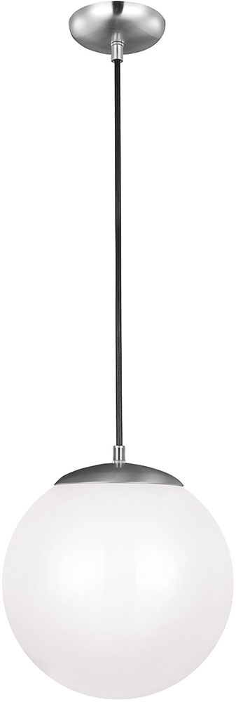 Visual Comfort Studio 6022-04 Leo - Hanging Globe Contemporary Satin ...