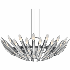 Sonneman 2047.38 Chimes Contemporary Satin Brass LED Pendant Light ...