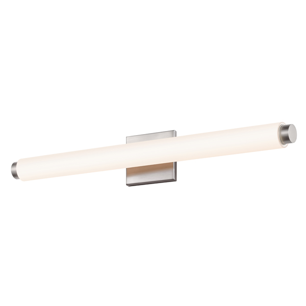 Sonneman 2431.13.DT Tubo Slim Contemporary Satin Nickel Finish 25.5 ...