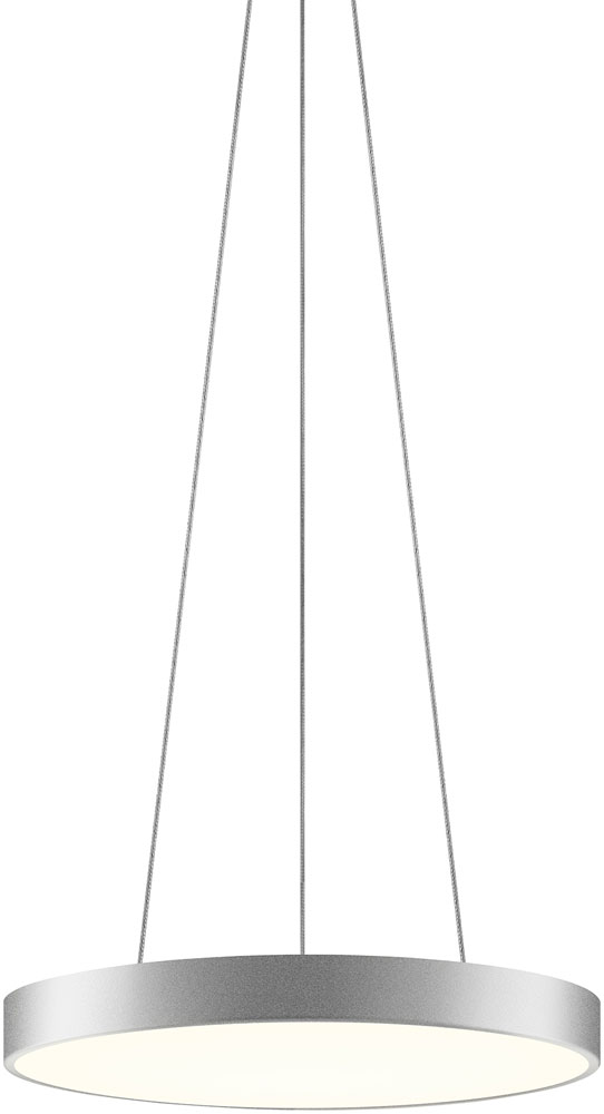 Sonneman 2742.16-J20 Pi Contemporary Bright Satin Aluminum LED Drop ...