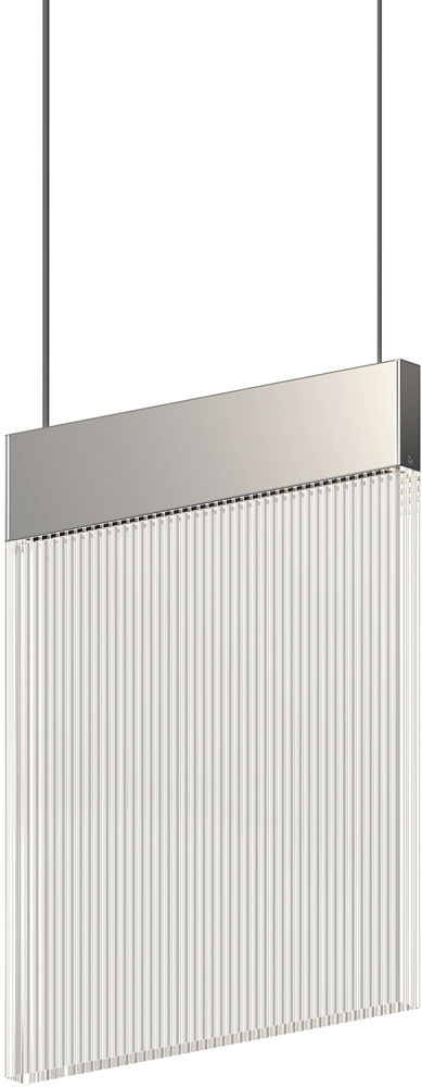 Sonneman 3090.01 V Panels Modern Polished Chrome LED Mini Pendant Lamp ...