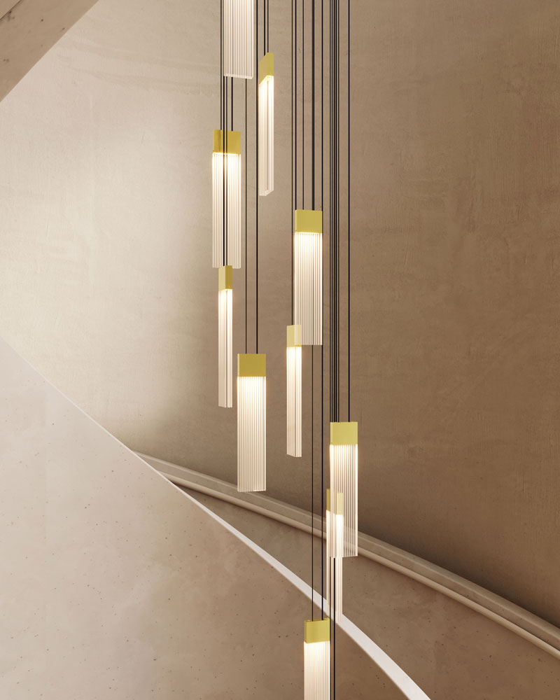 Sonneman 3095.01 V Panels Contemporary Polished Chrome LED Multi ...