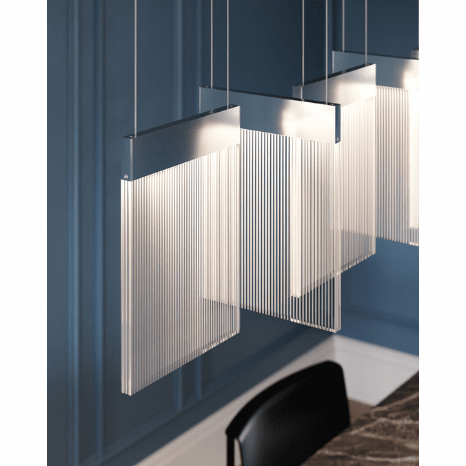 Sonneman 3096.01 V Panels Contemporary Polished Chrome LED Multi ...