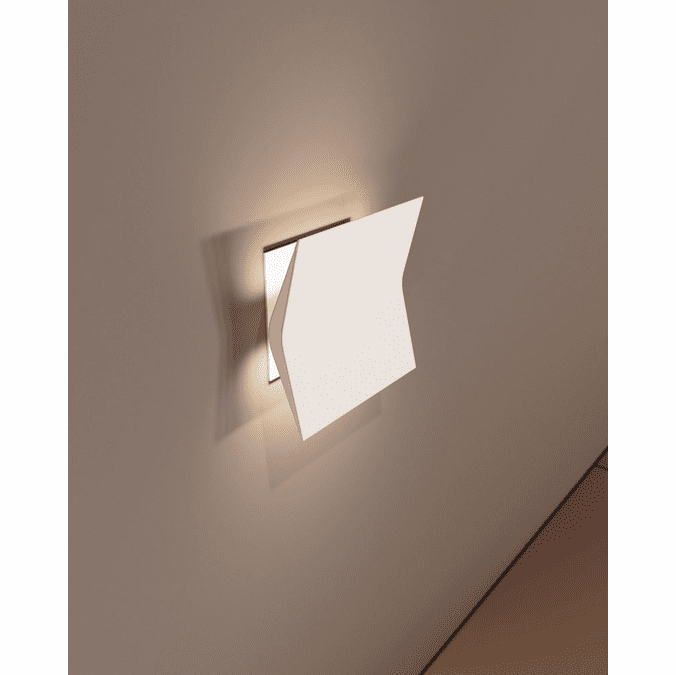 Sonneman 3440.03 Turo Modern Satin White LED Small Wall Light Fixture ...