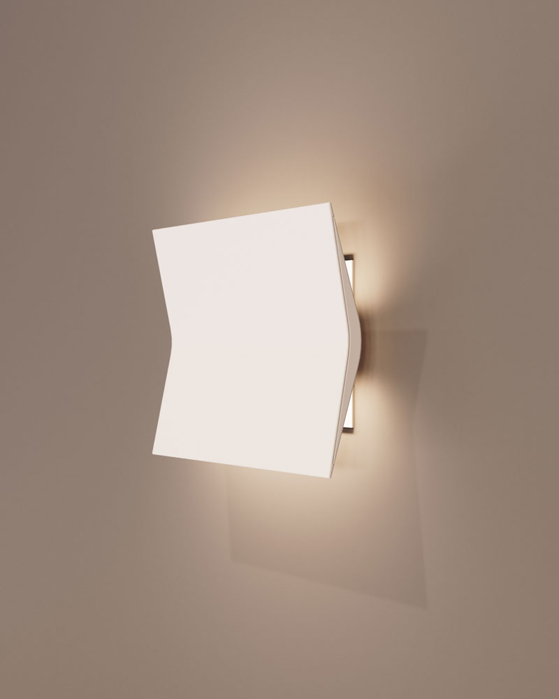 Sonneman 3440.03 Turo Modern Satin White LED Small Wall Light Fixture ...