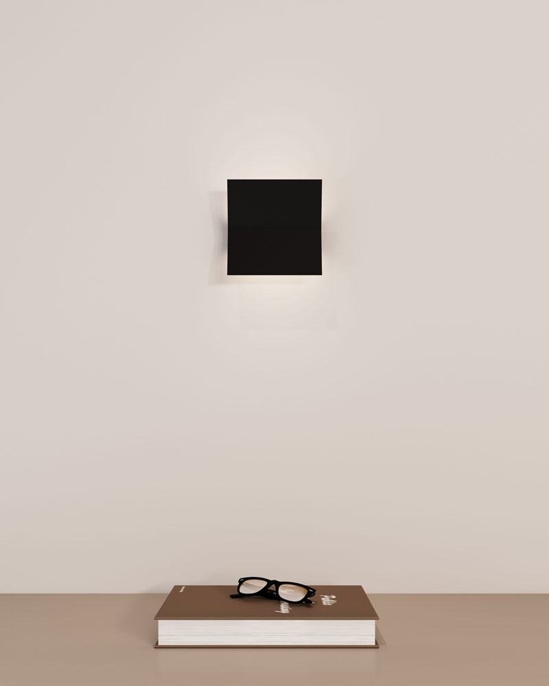 Sonneman 3440.25 Turo Contemporary Satin Black LED Small Lamp Sconce ...