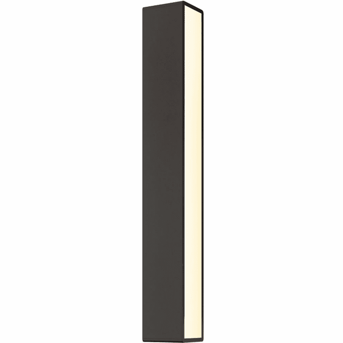 Sonneman 7254.72.WL Sideways Contemporary Textured Bronze LED Indoor ...