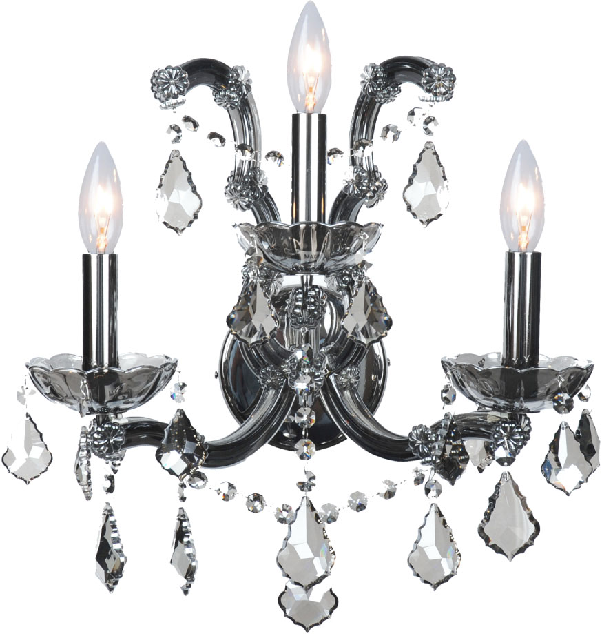 StarFire Crystal 6403WSSC Maria Teresa Smoke Chrome and Smoke Crystal ...
