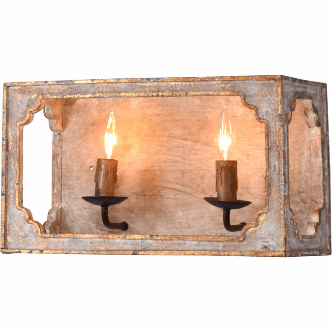 Terracotta W8104-2 Nadia Traditional Wall Sconce Lighting - TER-W8104-2