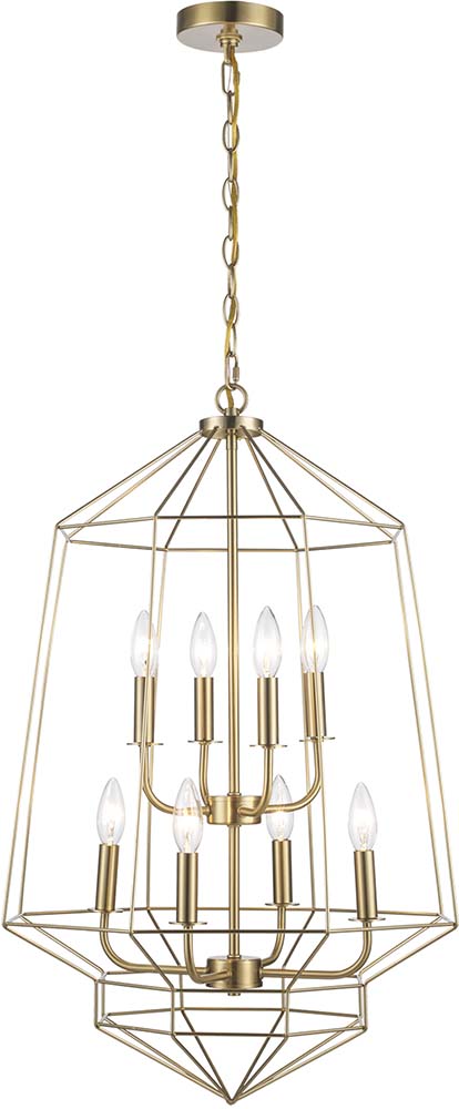 Trans Globe 11488 AG Journey Contemporary Antique Gold Foyer Light ...