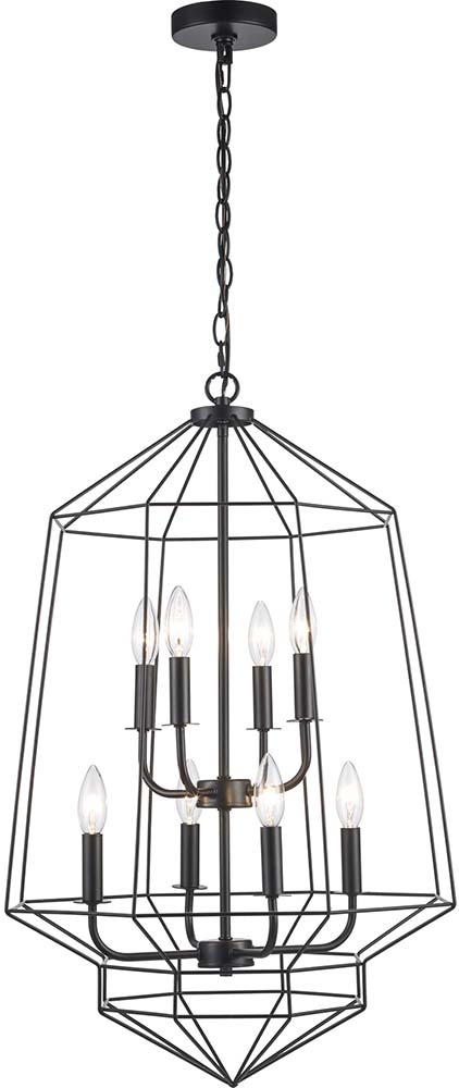 Trans Globe 11488 BK Journey Modern Black Foyer Lighting Fixture - TRA ...