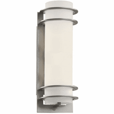 Trans Globe 40204-BK Zephyr Contemporary Black Outdoor 11" Lamp Sconce ...