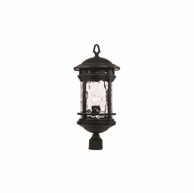 Trans Globe 40374-BK Boardwalk Black Exterior Lamp Post Light - TRA ...