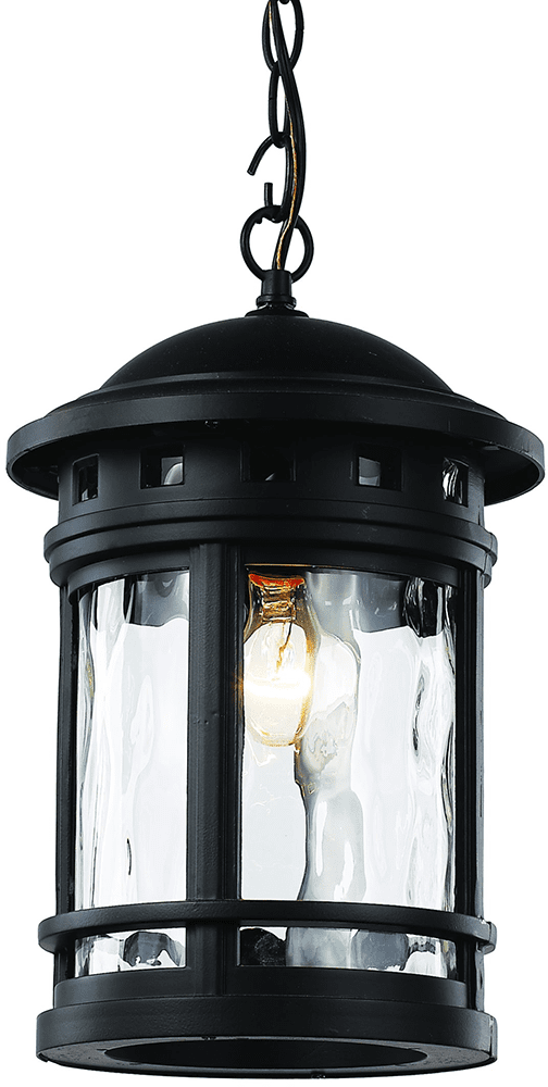Trans Globe 40375 RT Boardwalk Rust Outdoor Drop Lighting - TRA-40375-RT
