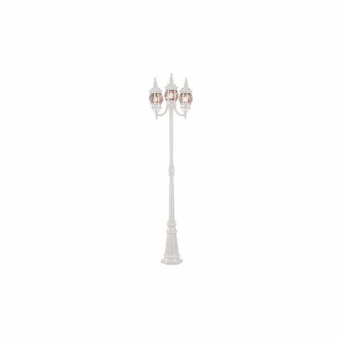 Trans Globe 4090-WH Parkway White Exterior Lamp Post Light Fixture ...