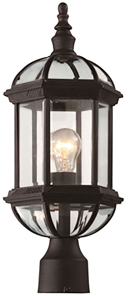 Trans Globe 4186 RT Wentworth Traditional Rust Outdoor Post Lamp - TRA ...